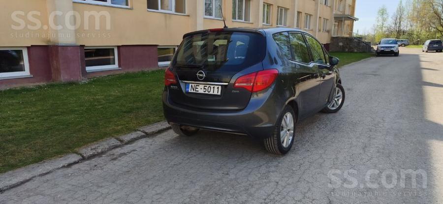 Pelēks Opel Meriva 2010 Gulbene, ar dzinēja tilpumu 1.30 L un nobraukumu 265 tūkst. km par 2950 €, foto 6 vietnē AUTOMOTO.COM.LV