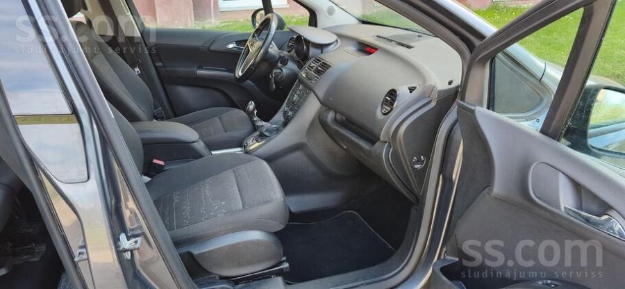 Pelēks Opel Meriva 2010 Gulbene, ar dzinēja tilpumu 1.30 L un nobraukumu 265 tūkst. km par 2950 €, foto 15 vietnē AUTOMOTO.COM.LV