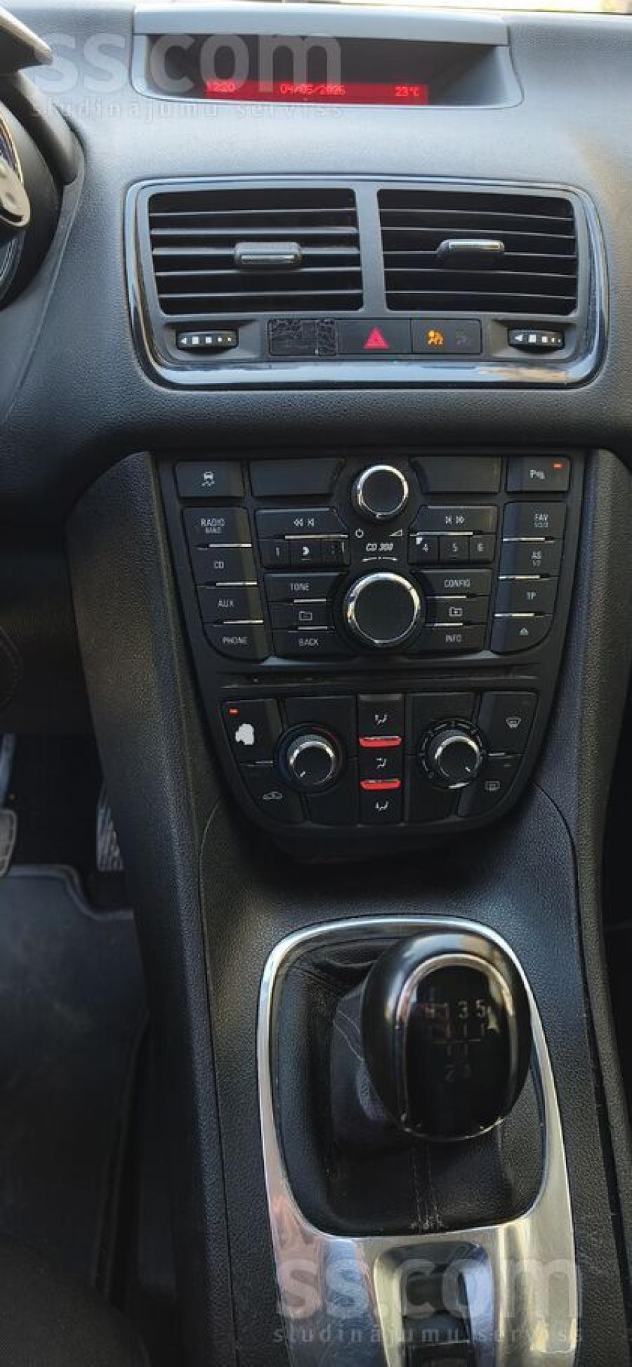 Pelēks Opel Meriva 2010 Gulbene, ar dzinēja tilpumu 1.30 L un nobraukumu 265 tūkst. km par 2950 €, foto 18 vietnē AUTOMOTO.COM.LV