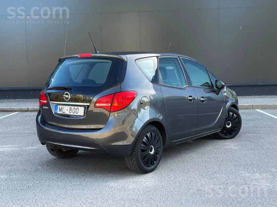 Grey Opel Meriva 2010 in Riga, with an engine capacity of 1.30 L and mileage of 227 thousand km for 1730 €, photo 5 on AUTOMOTO.COM.LV