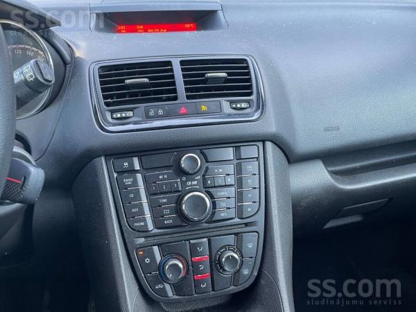 Grey Opel Meriva 2010 in Riga, with an engine capacity of 1.30 L and mileage of 227 thousand km for 1730 €, photo 10 on AUTOMOTO.COM.LV