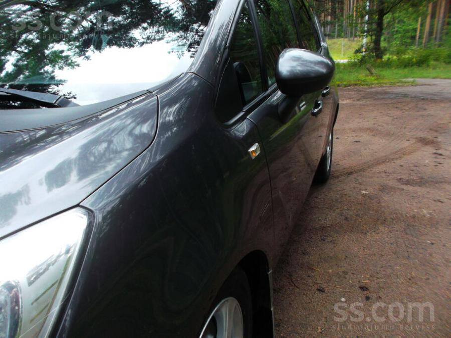 Pelēks Opel Meriva 2010 Daugavpils, ar dzinēja tilpumu 1.70 L un nobraukumu 337 tūkst. km par 2900 €, foto 5 vietnē AUTOMOTO.COM.LV