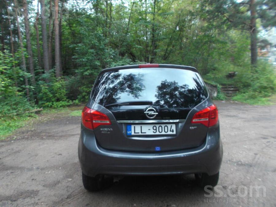 Pelēks Opel Meriva 2010 Daugavpils, ar dzinēja tilpumu 1.70 L un nobraukumu 337 tūkst. km par 2900 €, foto 10 vietnē AUTOMOTO.COM.LV