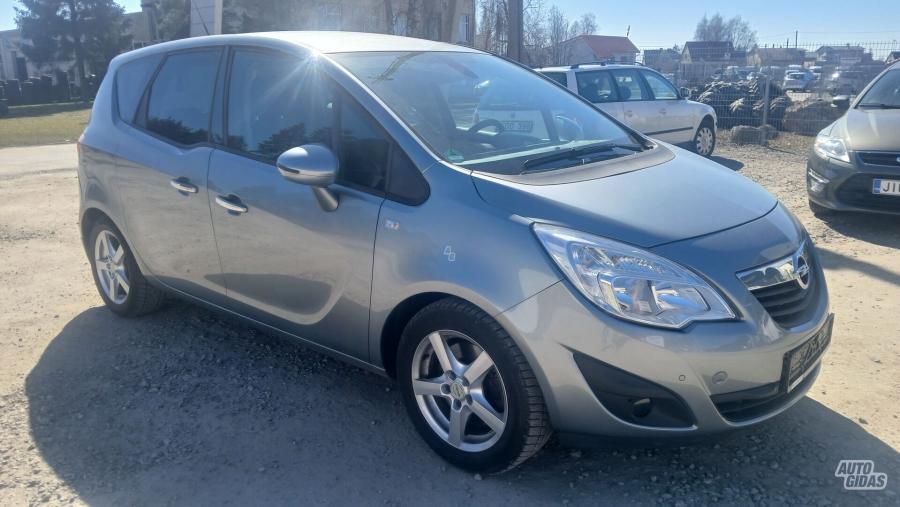 Pelēks Opel Meriva 2010 Radviliškis, ar dzinēja tilpumu 1.70 L un nobraukumu 115 tūkst. km par 4750 €, foto 9 vietnē AUTOMOTO.COM.LV