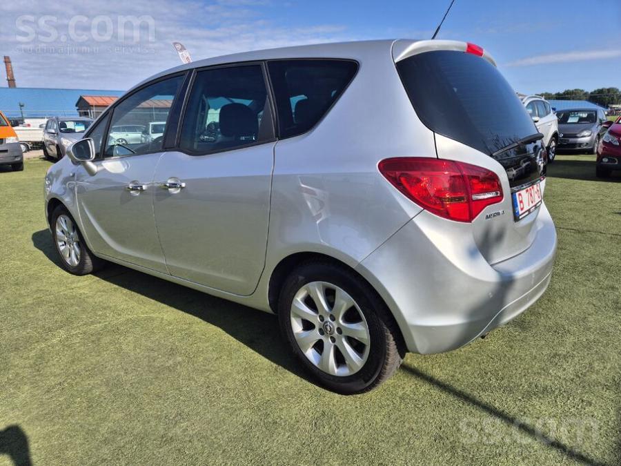 Pelēks Opel Meriva 2010 Liepāja, ar dzinēja tilpumu 1.40 L un nobraukumu 170 tūkst. km par 4600 €, foto 7 vietnē AUTOMOTO.COM.LV