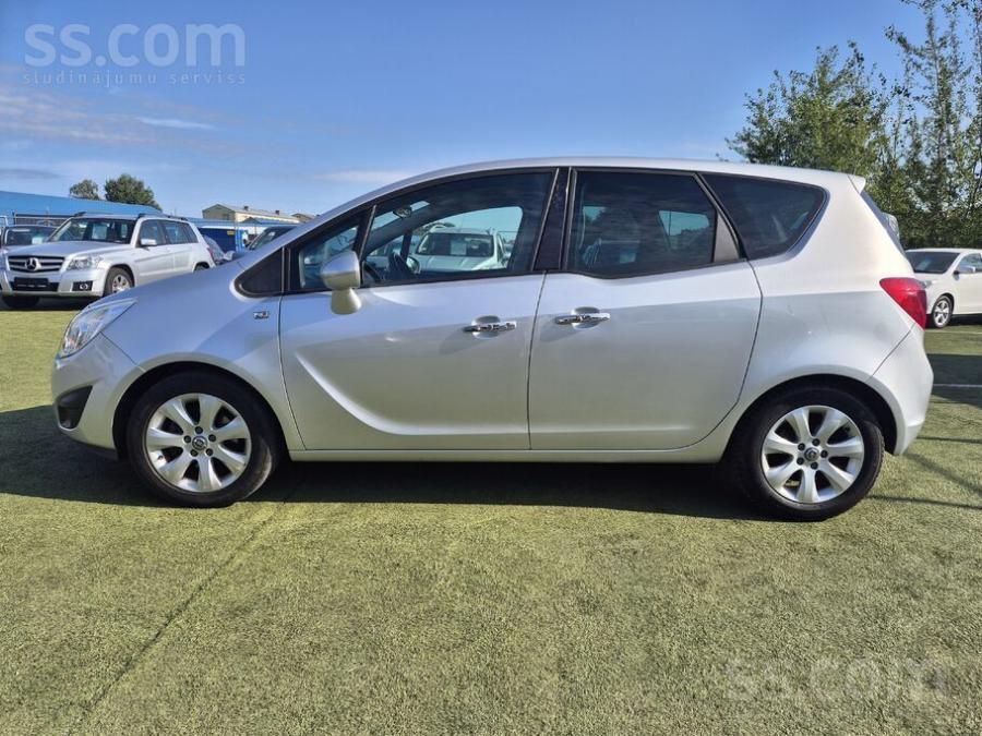 Pelēks Opel Meriva 2010 Liepāja, ar dzinēja tilpumu 1.40 L un nobraukumu 170 tūkst. km par 4600 €, foto 8 vietnē AUTOMOTO.COM.LV