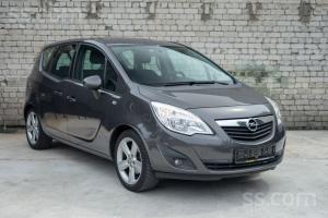 Grey Opel Meriva 2010 in Liepaja, with an engine capacity of 1.40 L and mileage of 229 thousand km for 4600 €, photo  on AUTOMOTO.COM.LV