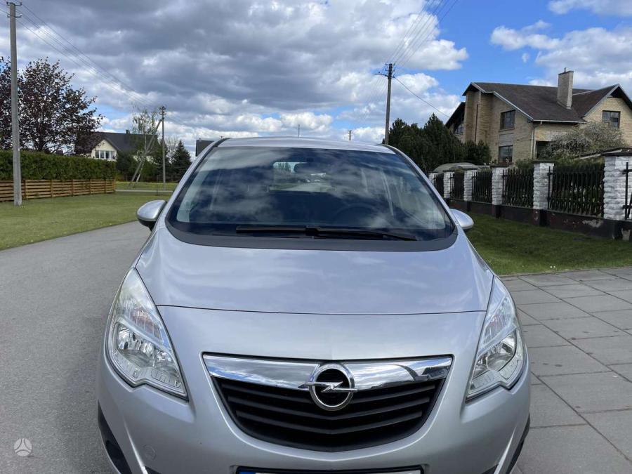 Grey Opel Meriva 2010 in Panevezys, with an engine capacity of 1.25 L and mileage of 205 thousand km for 1950 €, photo 12 on AUTOMOTO.COM.LV