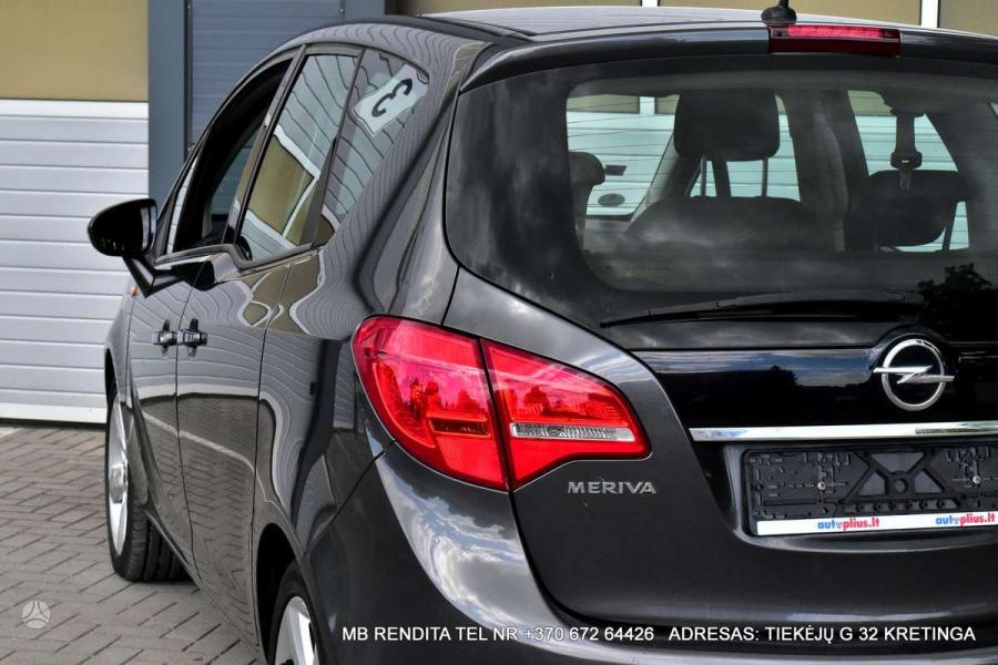 Grey Opel Meriva 2011 in Kretinga, with an engine capacity of 1.36 L and mileage of 141 thousand km for 4199 €, photo 10 on AUTOMOTO.COM.LV