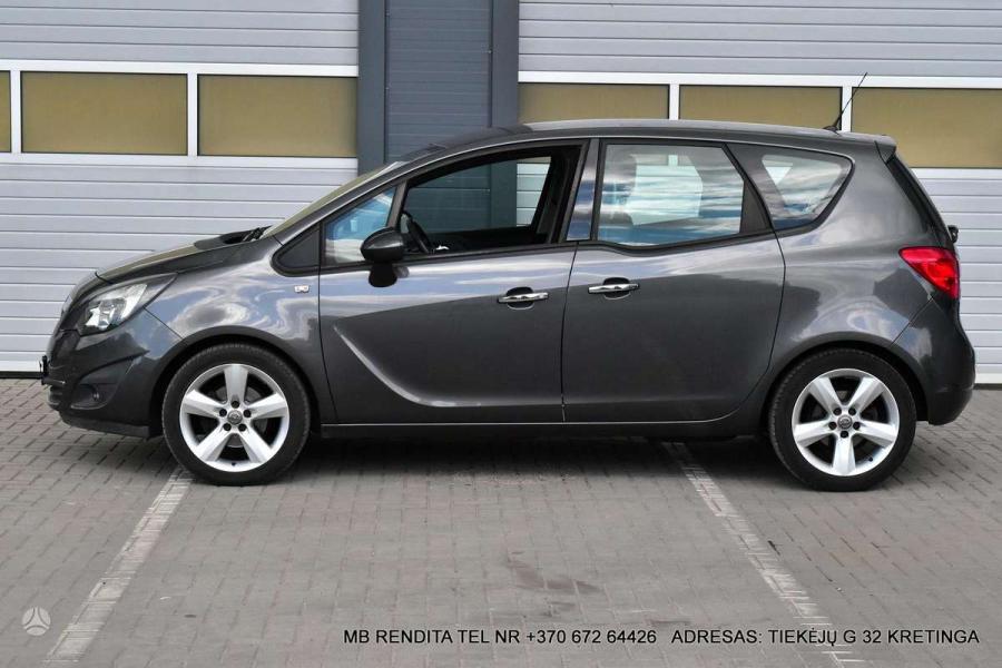Grey Opel Meriva 2011 in Kretinga, with an engine capacity of 1.36 L and mileage of 141 thousand km for 4199 €, photo 11 on AUTOMOTO.COM.LV