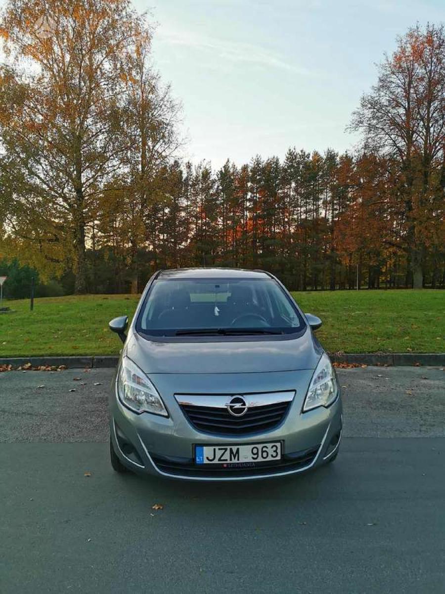 Pelēks Opel Meriva 2011 Klaipėda, ar dzinēja tilpumu 1.25 L un nobraukumu 285 tūkst. km par 2950 €, foto 5 vietnē AUTOMOTO.COM.LV
