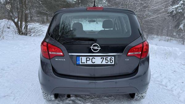 Grey Opel Meriva 2011 in Vilnius, with an engine capacity of 1.70 L and mileage of 218 thousand km for 2850 €, photo 3 on AUTOMOTO.COM.LV