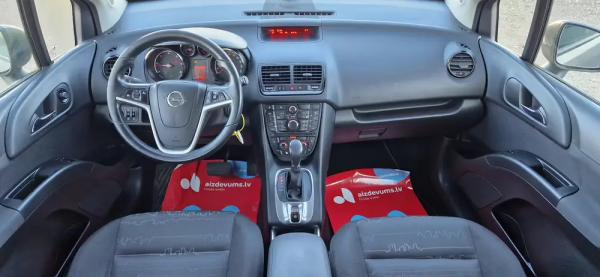 Grey Opel Meriva 2011 in Daugavpils, with an engine capacity of 1.70 L and mileage of 252 thousand km for 4350 €, photo 9 on AUTOMOTO.COM.LV