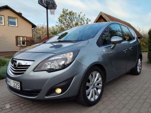 Pelēks Opel Meriva 2011 Viļņa, ar dzinēja tilpumu 1.69 L un nobraukumu 250 tūkst. km par 4250 €, foto 6 vietnē AUTOMOTO.COM.LV