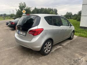Grey Opel Meriva 2011 in Jelgava, with an engine capacity of 1.70 L and mileage of 228 thousand km for 2170 €, photo  on AUTOMOTO.COM.LV