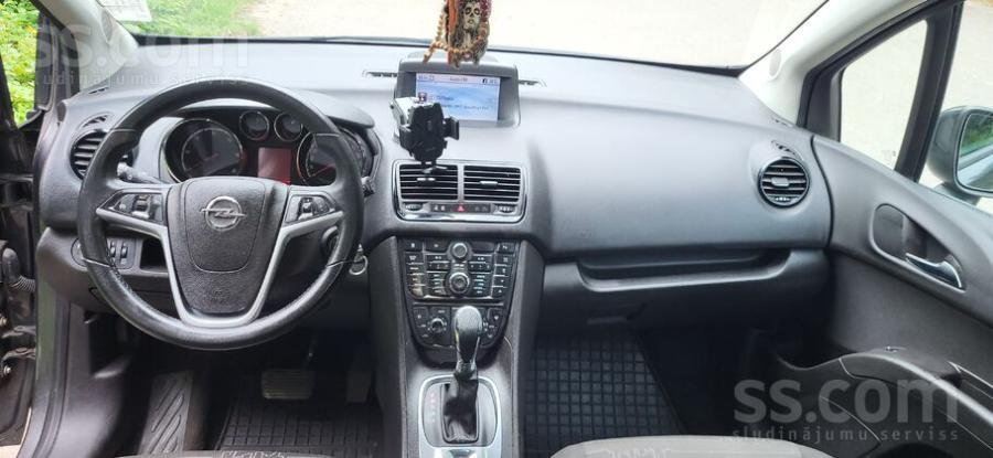 Pelēks Opel Meriva 2011 Rīga, ar dzinēja tilpumu 1.70 L un nobraukumu 111 tūkst. km par 3800 €, foto 6 vietnē AUTOMOTO.COM.LV