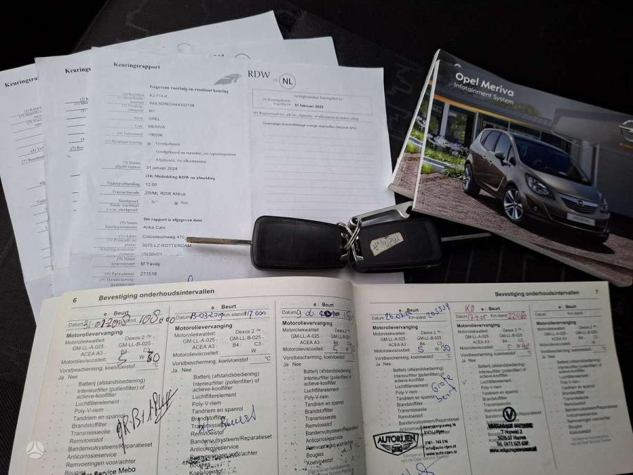 Pelēks Opel Meriva 2011 Ukmergė, ar dzinēja tilpumu 1.36 L un nobraukumu 235 tūkst. km par 3000 €, foto 15 vietnē AUTOMOTO.COM.LV