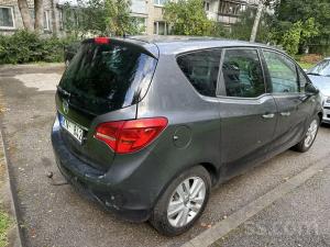Pelēks Opel Meriva 2011 Rīga, ar dzinēja tilpumu 1.70 L un nobraukumu 245 tūkst. km par 1100 €, foto 4 vietnē AUTOMOTO.COM.LV