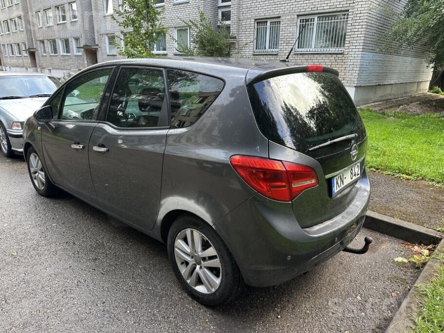 Pelēks Opel Meriva 2011 Rīga, ar dzinēja tilpumu 1.70 L un nobraukumu 245 tūkst. km par 1100 €, foto 6 vietnē AUTOMOTO.COM.LV