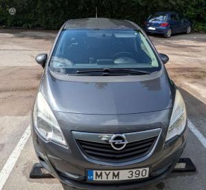 Pelēks Opel Meriva 2011 Viļņa, ar dzinēja tilpumu 1.69 L un nobraukumu 282 tūkst. km par 3350 €, foto  vietnē AUTOMOTO.COM.LV