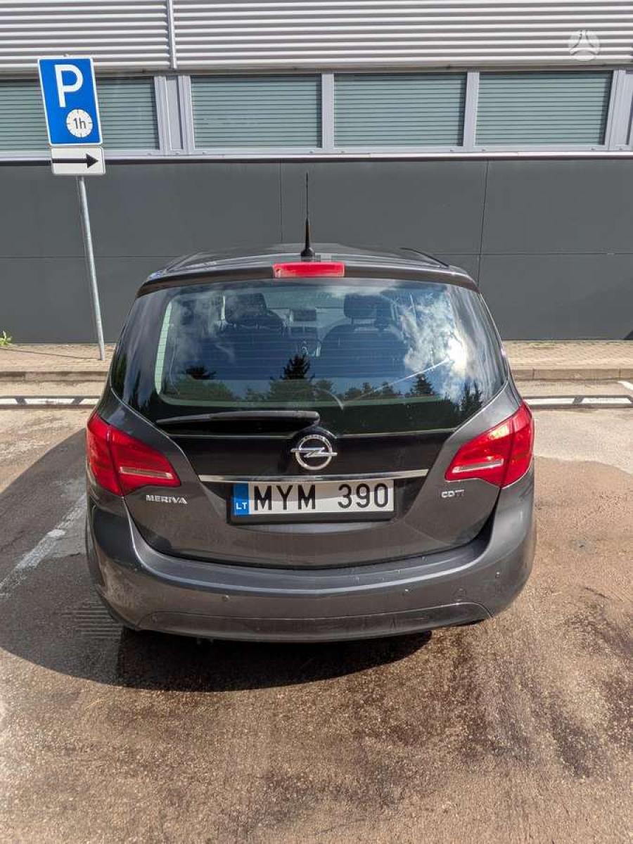 Pelēks Opel Meriva 2011 Viļņa, ar dzinēja tilpumu 1.69 L un nobraukumu 282 tūkst. km par 3350 €, foto 20 vietnē AUTOMOTO.COM.LV
