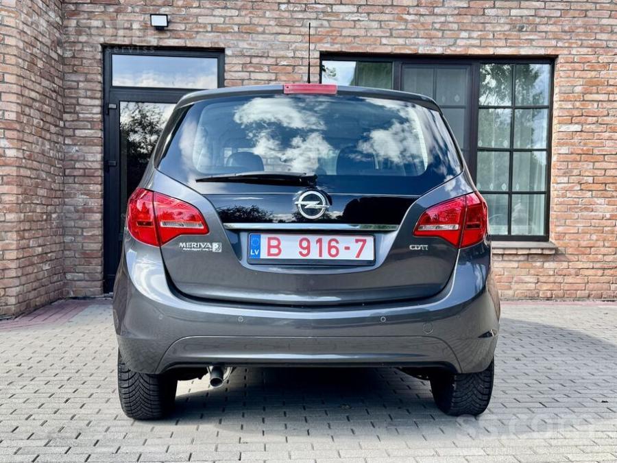 Pelēks Opel Meriva 2011 Jelgava, ar dzinēja tilpumu 1.70 L un nobraukumu 0 tūkst. km par 4500 €, foto 10 vietnē AUTOMOTO.COM.LV