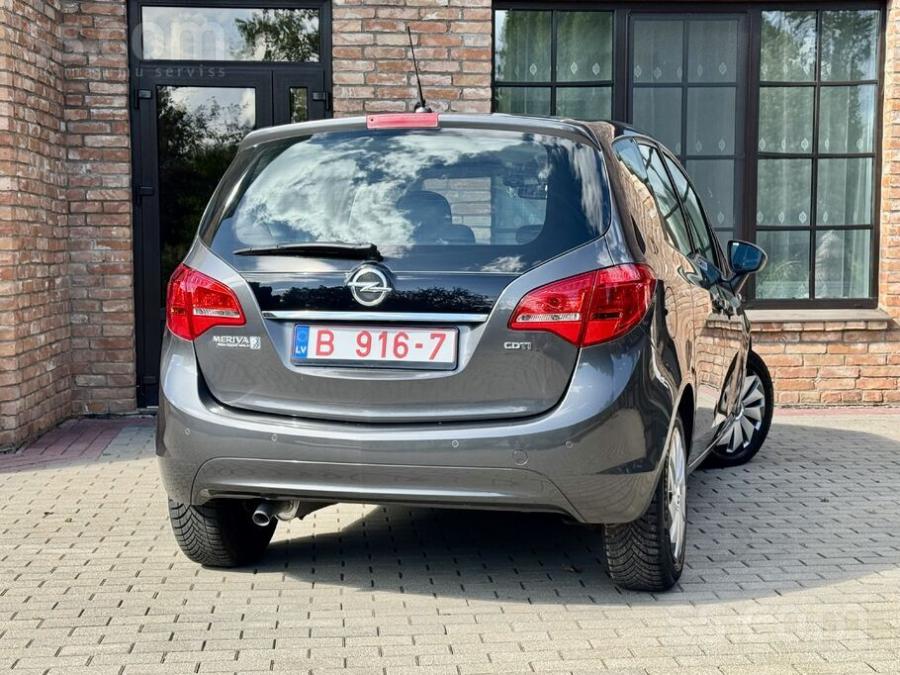 Pelēks Opel Meriva 2011 Jelgava, ar dzinēja tilpumu 1.70 L un nobraukumu 0 tūkst. km par 4500 €, foto 11 vietnē AUTOMOTO.COM.LV