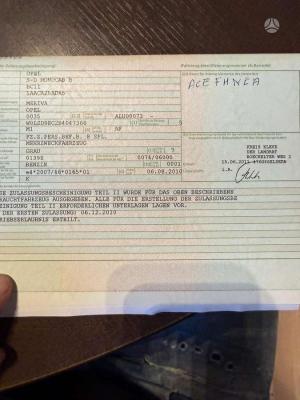 Серый Опель Мерива 2011 в Юрбаркас, объемом двигателя 1.40 л и пробегом 200 тыс. км за 2699 €, фото 10 на AUTOMOTO.COM.LV