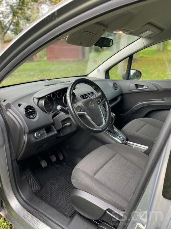 Pelēks Opel Meriva 2011 Saldus, ar dzinēja tilpumu 1.70 L un nobraukumu 290 tūkst. km par 3500 €, foto 6 vietnē AUTOMOTO.COM.LV