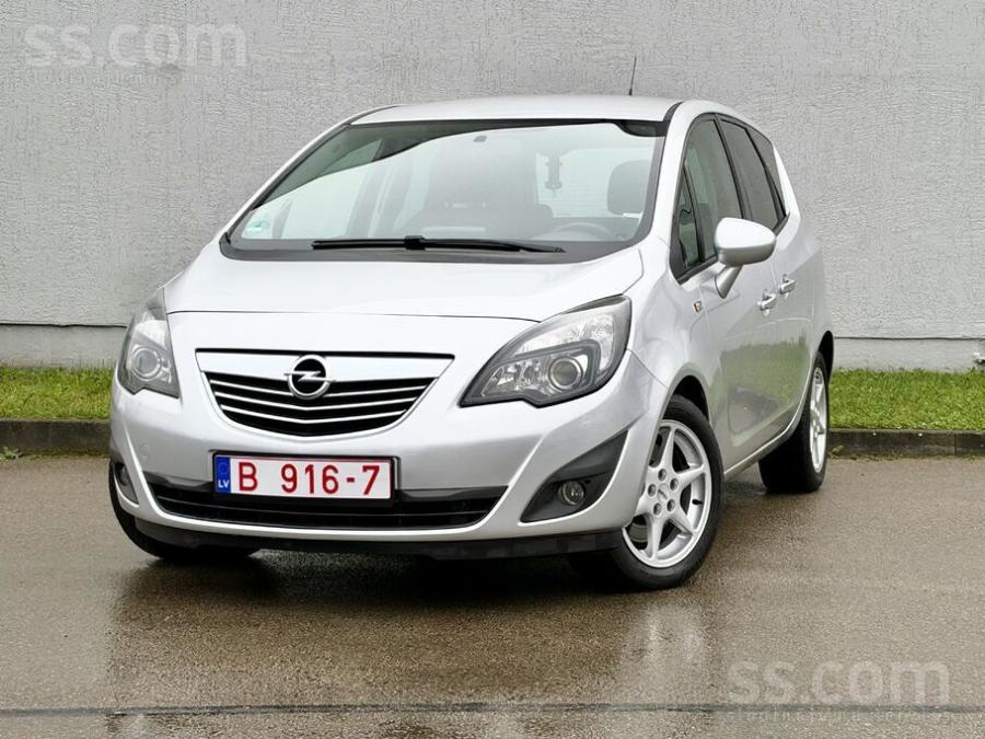 Grey Opel Meriva 2011 in Jelgava, with an engine capacity of 1.70 L and mileage of 0 thousand km for 4500 €, photo 1 on AUTOMOTO.COM.LV