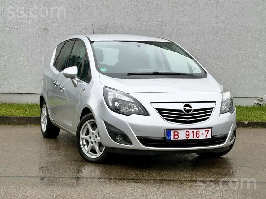 Grey Opel Meriva 2011 in Jelgava, with an engine capacity of 1.70 L and mileage of 0 thousand km for 4500 €, photo 3 on AUTOMOTO.COM.LV
