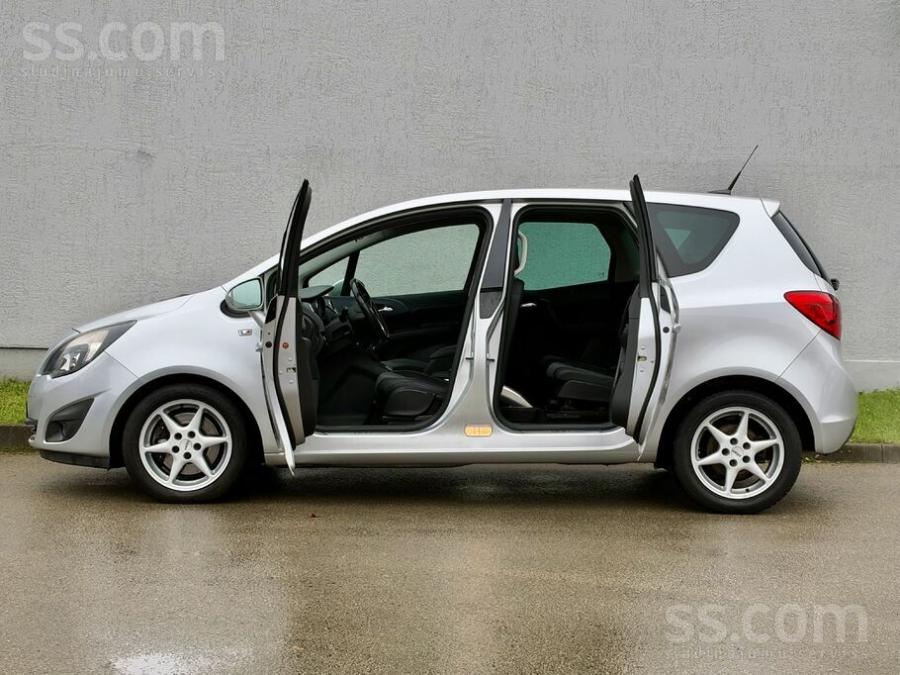 Grey Opel Meriva 2011 in Jelgava, with an engine capacity of 1.70 L and mileage of 0 thousand km for 4500 €, photo 6 on AUTOMOTO.COM.LV