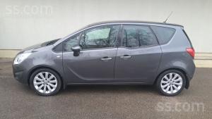 Grey Opel Meriva 2012 in Ogre, with an engine capacity of 1.40 L and mileage of 139 thousand km for 5250 €, photo 8 on AUTOMOTO.COM.LV