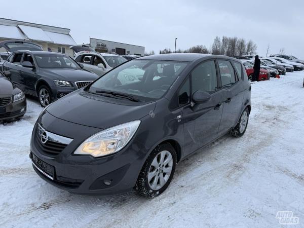 Pelēks Opel Meriva 2012 Utena, ar dzinēja tilpumu 1.40 L un nobraukumu 103 tūkst. km par 3950 €, foto 1 vietnē AUTOMOTO.COM.LV