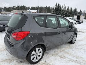 Grey Opel Meriva 2012 in Utena, with an engine capacity of 1.40 L and mileage of 103 thousand km for 3950 €, photo 4 on AUTOMOTO.COM.LV