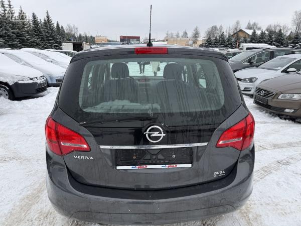 Pelēks Opel Meriva 2012 Utena, ar dzinēja tilpumu 1.40 L un nobraukumu 103 tūkst. km par 3950 €, foto 5 vietnē AUTOMOTO.COM.LV