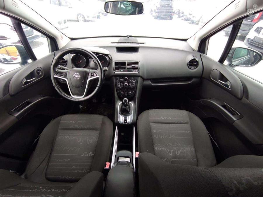Pelēks Opel Meriva 2012 Panevēža, ar dzinēja tilpumu 1.36 L un nobraukumu 218 tūkst. km par 3900 €, foto 16 vietnē AUTOMOTO.COM.LV