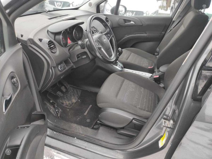 Pelēks Opel Meriva 2012 Panevēža, ar dzinēja tilpumu 1.36 L un nobraukumu 218 tūkst. km par 3900 €, foto 19 vietnē AUTOMOTO.COM.LV