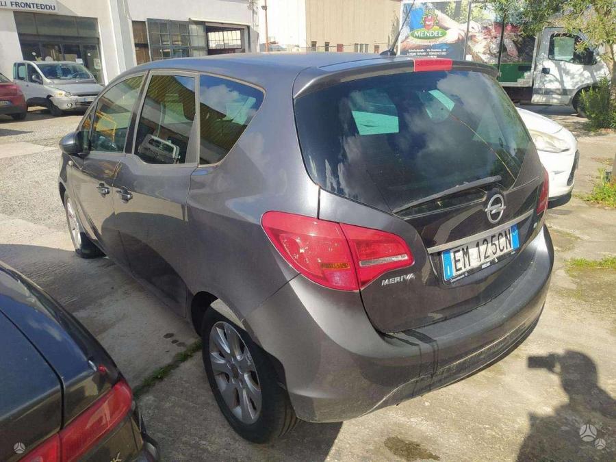 Pelēks Opel Meriva 2012 Panevēža, ar dzinēja tilpumu 1.36 L un nobraukumu 218 tūkst. km par 3900 €, foto 33 vietnē AUTOMOTO.COM.LV