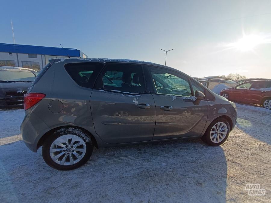 Grey Opel Meriva 2012 in Kretinga, with an engine capacity of 1.40 L and mileage of 175 thousand km for 4350 €, photo 8 on AUTOMOTO.COM.LV