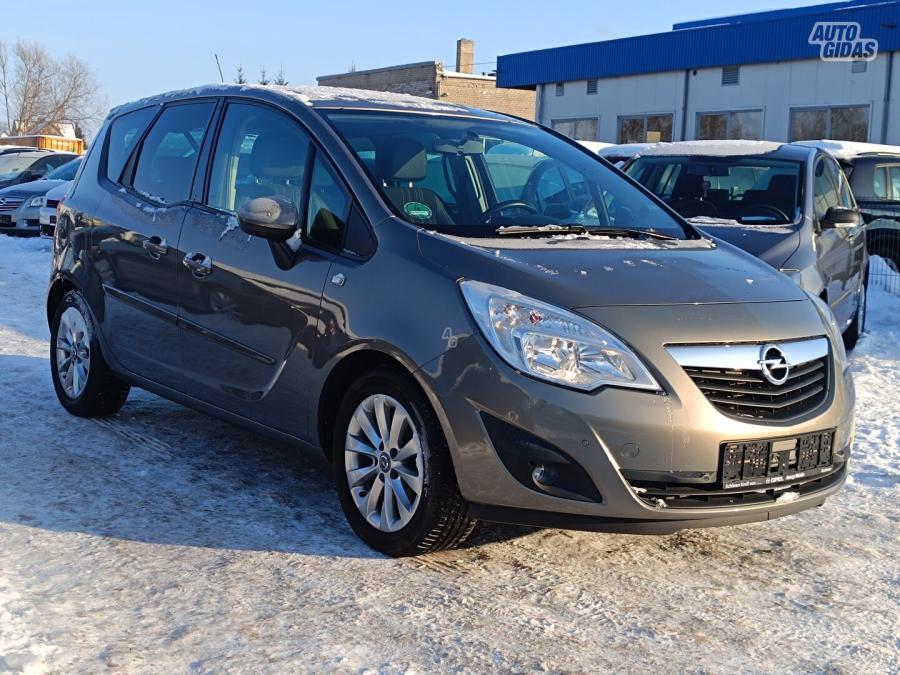 Grey Opel Meriva 2012 in Kretinga, with an engine capacity of 1.40 L and mileage of 175 thousand km for 4350 €, photo 9 on AUTOMOTO.COM.LV