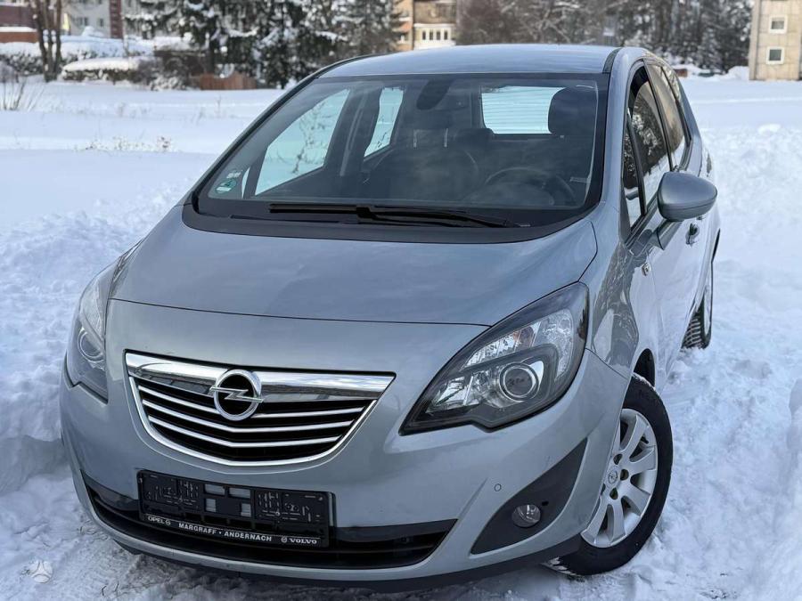 Pelēks Opel Meriva 2012 Raseiniai, ar dzinēja tilpumu 1.40 L un nobraukumu 213 tūkst. km par 3400 €, foto 1 vietnē AUTOMOTO.COM.LV