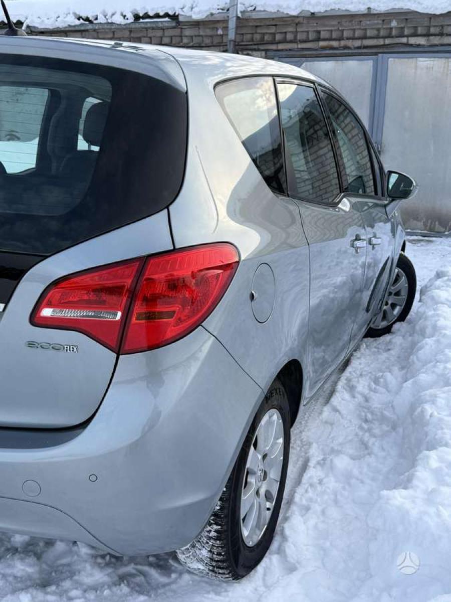 Pelēks Opel Meriva 2012 Raseiniai, ar dzinēja tilpumu 1.40 L un nobraukumu 213 tūkst. km par 3400 €, foto 8 vietnē AUTOMOTO.COM.LV