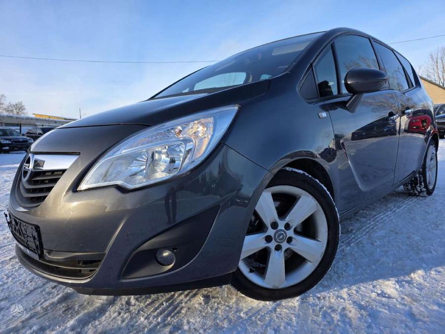 Pelēks Opel Meriva 2012 Telšiai, ar dzinēja tilpumu 1.69 L un nobraukumu 199 tūkst. km par 4600 €, foto 14 vietnē AUTOMOTO.COM.LV