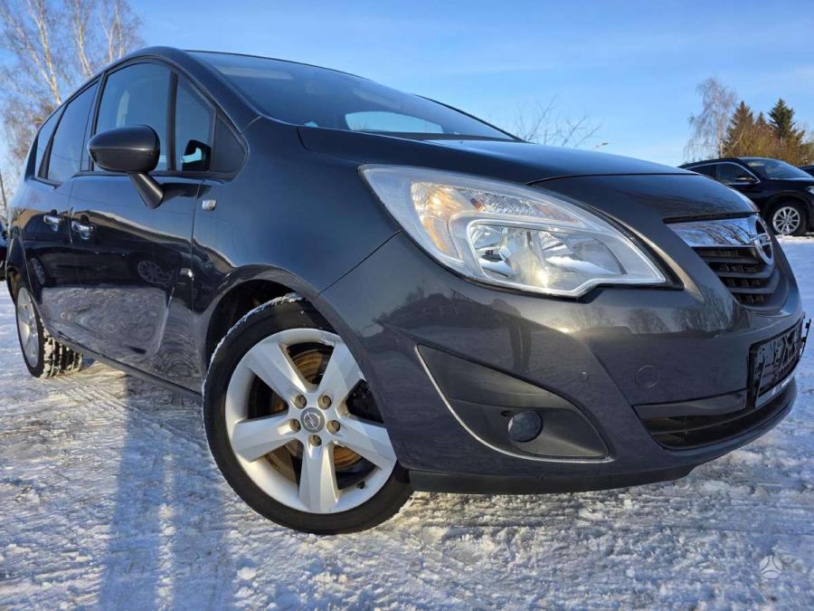 Pelēks Opel Meriva 2012 Telšiai, ar dzinēja tilpumu 1.69 L un nobraukumu 199 tūkst. km par 4600 €, foto 16 vietnē AUTOMOTO.COM.LV