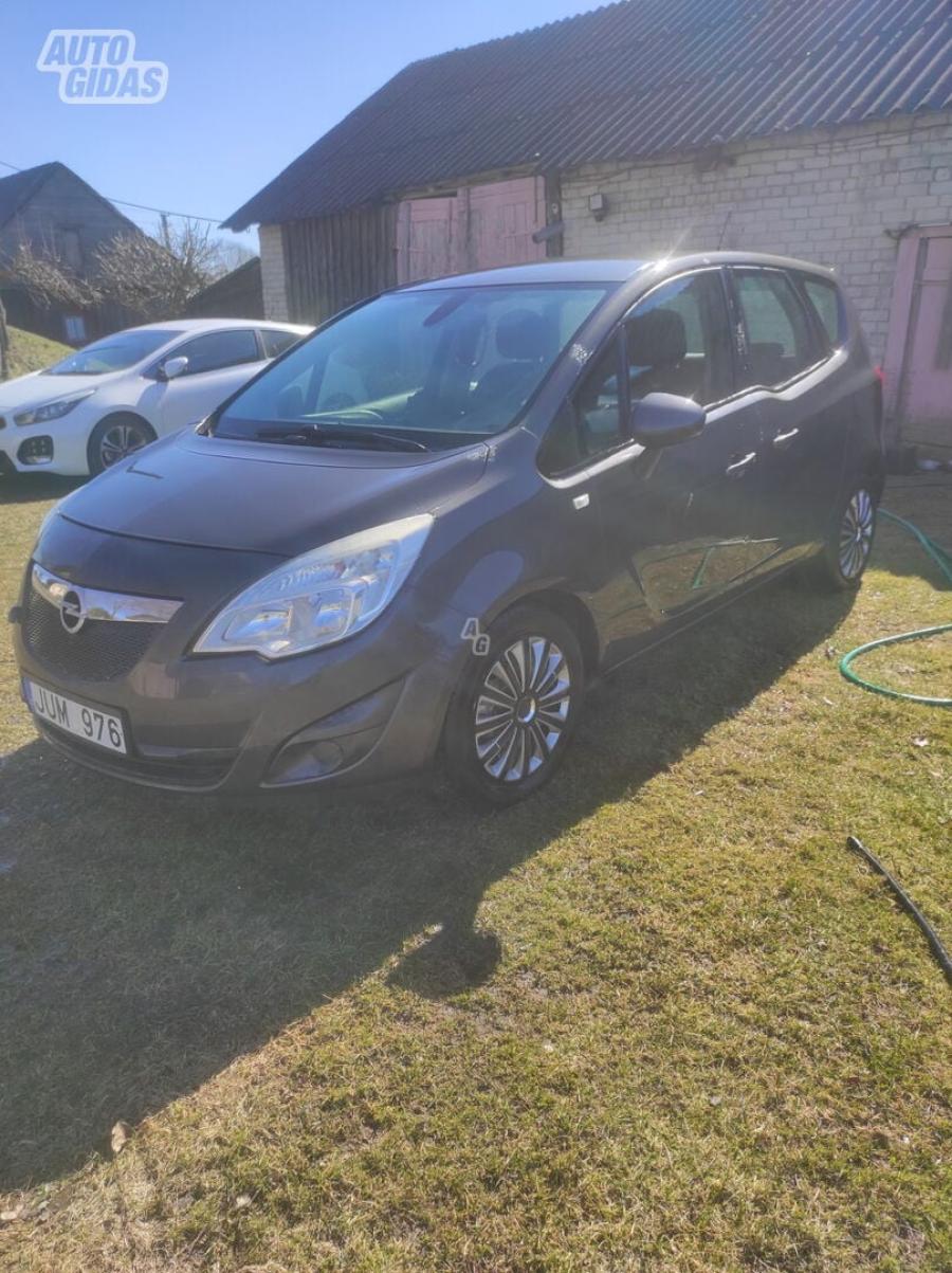 Pelēks Opel Meriva 2012 Raseiniai, ar dzinēja tilpumu 1.30 L un nobraukumu 271 tūkst. km par 3100 €, foto 1 vietnē AUTOMOTO.COM.LV