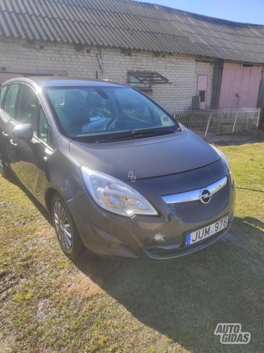Pelēks Opel Meriva 2012 Raseiniai, ar dzinēja tilpumu 1.30 L un nobraukumu 271 tūkst. km par 3100 €, foto 3 vietnē AUTOMOTO.COM.LV