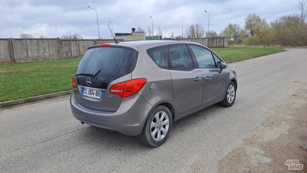 Grey Opel Meriva 2012 in Vilnius, with an engine capacity of 1.70 L and mileage of 202 thousand km for 3550 €, photo 5 on AUTOMOTO.COM.LV