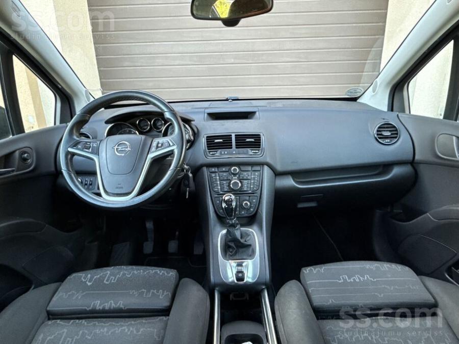 Grey Opel Meriva 2012 in Ogre, with an engine capacity of 1.60 L and mileage of 143 thousand km for 5495 €, photo 21 on AUTOMOTO.COM.LV