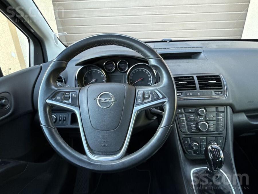 Grey Opel Meriva 2012 in Ogre, with an engine capacity of 1.60 L and mileage of 143 thousand km for 5495 €, photo 22 on AUTOMOTO.COM.LV